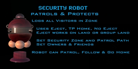 Second Life Marketplace - Security Robot