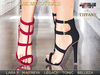 Second Life Marketplace - ::TD:: Ame Mid Sandals + Lara X