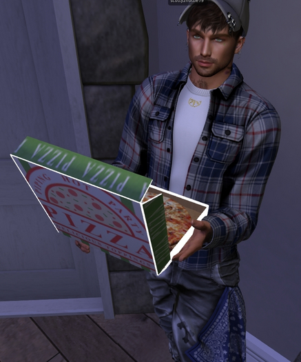 Second Life Marketplace - Mystory - Food - Pizza