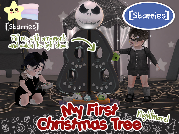 Second Life Marketplace - [Starries] My First Christmas Tree ...