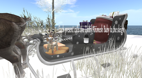 Second Life Marketplace - SleighRide to the North Pole(Zooby Animesh ...
