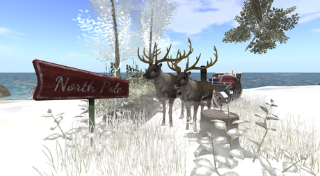 Second Life Marketplace - SleighRide to the North Pole(Zooby Animesh ...