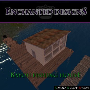 Second Life Marketplace - Enchanted Designs - Bayou Fishing House