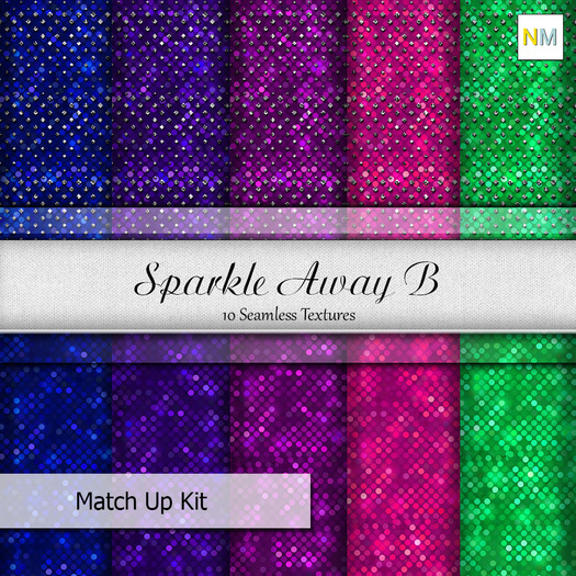Second Life Marketplace - Sparkle Away B Seamless Textures NM