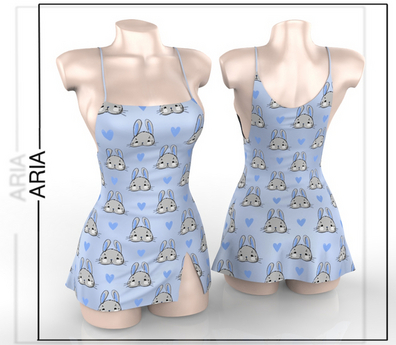 Second Life Marketplace - Blue Easter Bunny Willow Erika