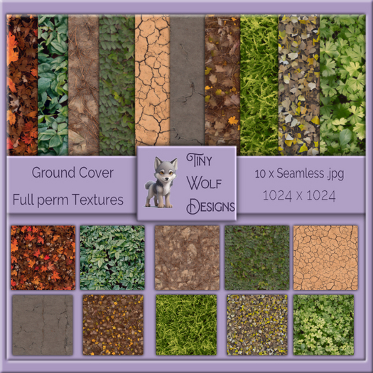 Second Life Marketplace - Ground Cover seamless full permission textures