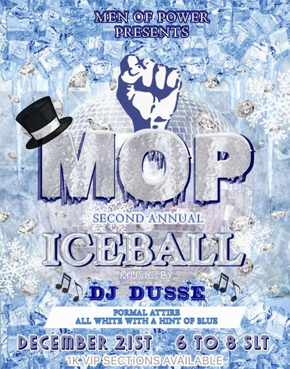 Second Life Marketplace - MOP - 2nd Annual Ice Ball VIP SECTION