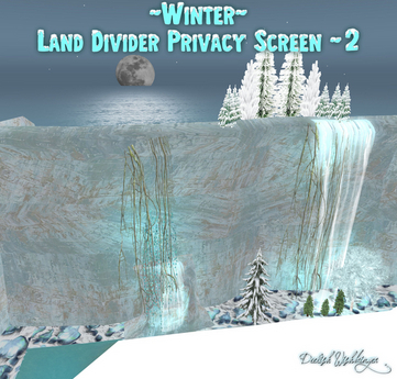 Second Life Marketplace - DEMO~ land divider ~WINTER~ 16LI~2