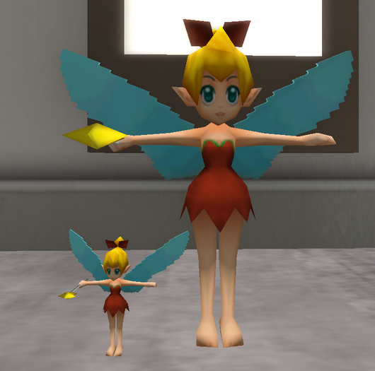 Second Life Marketplace - FP Wee xmas fairy girl micro and tiny mesh avatar