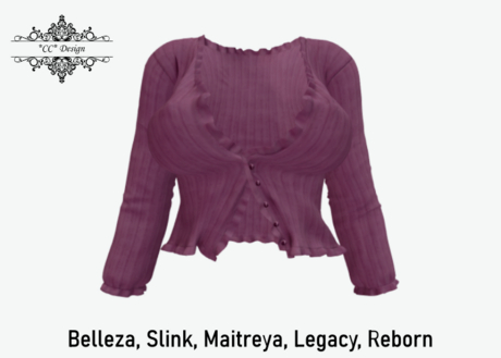 Second Life Marketplace - (23) *CC* Anna Blouse Marone