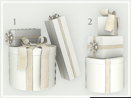 Second Life Marketplace - FINCA - GIft Boxes Grey - TRANSFER