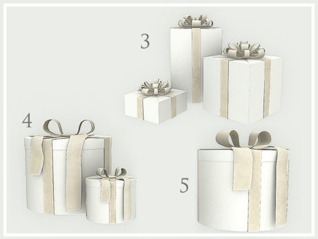 Second Life Marketplace - FINCA - GIft Boxes Grey - TRANSFER