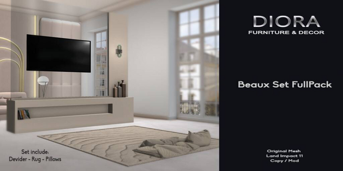 Second Life Marketplace - DIORA Beaux Set FullPack