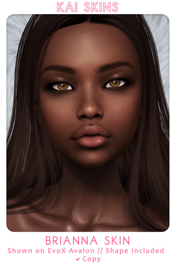 Second Life Marketplace - KAI SKINS // Brianna Skin // Amber