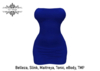 Second Life Marketplace - (28) *CC** Ria Mini Dress Glam Blue