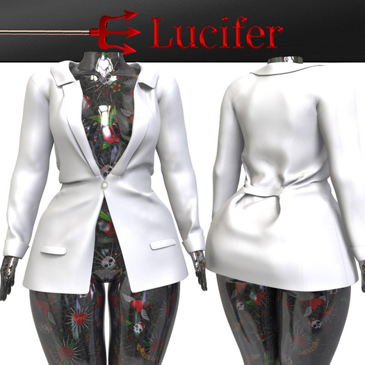 Second Life Marketplace - White Jacket