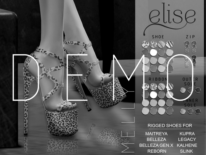 Second Life Marketplace - *elise* - DEMO - Melly | MAITREYA, BELLEZA ...