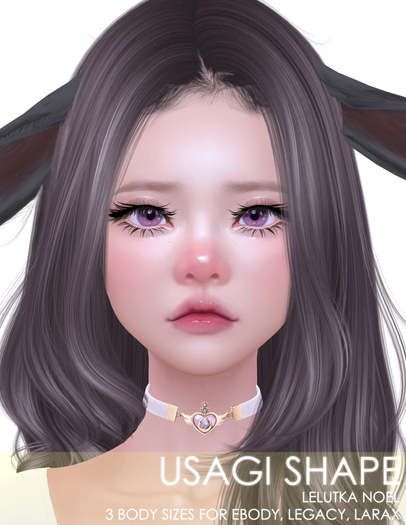 Second Life Marketplace - // LOULOU // Usagi shape for Lelutka Noel ...