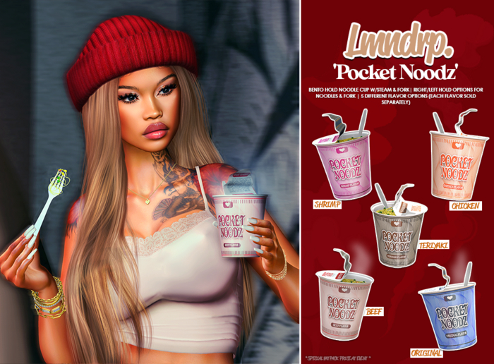 Second Life Marketplace - lmndrp. - POCKET NOODZ - Beef
