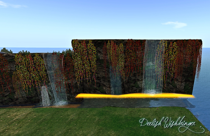 Second Life Marketplace - DEMO~ land divider/privacy screen AUTUMN 12LI~1