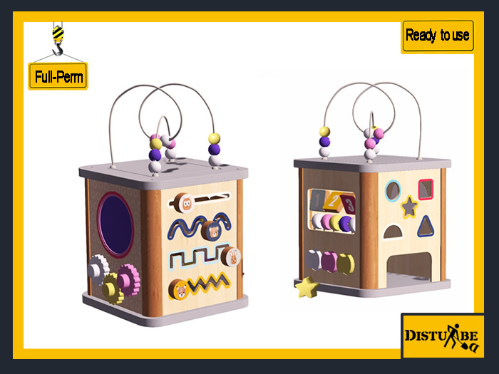 Second Life Marketplace - ::DisturbeD:: Kid Toys - Cube Activity - FULL ...