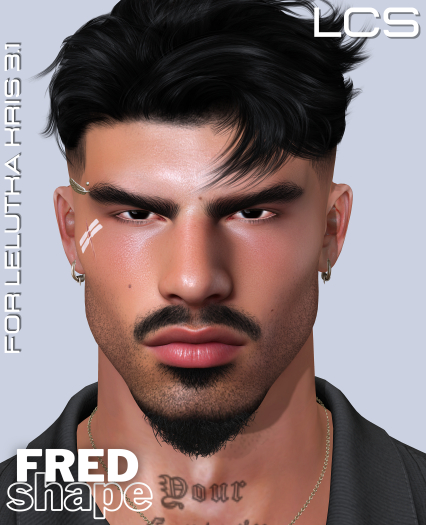 Second Life Marketplace - [LCS] Fred Shape - Lelutka Kris 4.0