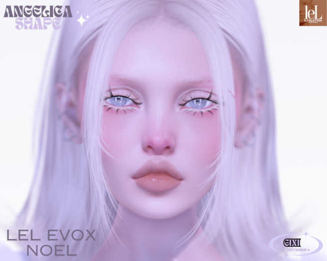 Second Life Marketplace - Angelica Shape || Lelutka EVO X - NOEL|| Gixi