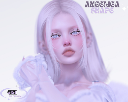Second Life Marketplace - Angelica Shape || Lelutka EVO X - NOEL|| Gixi