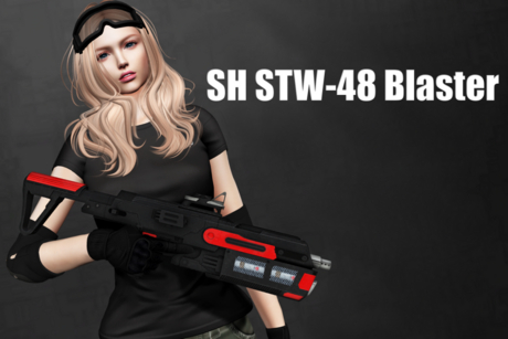 Second Life Marketplace - SH RP Prop Gun - STW-48 Blaster