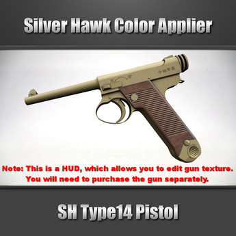 Second Life Marketplace - SH RP Prop Gun - Type14 Pistol