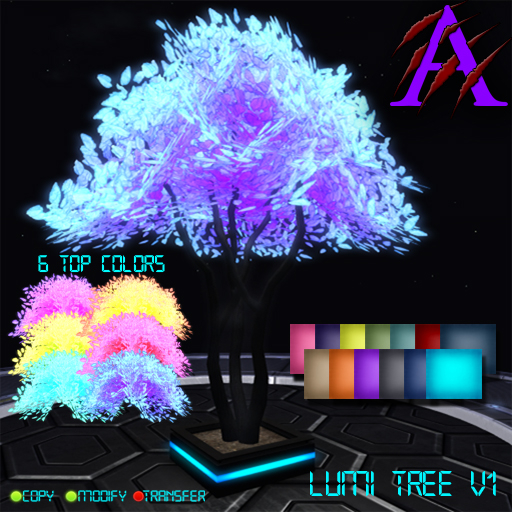 Second Life Marketplace - :Apex: Lumi Tree V1 {DEMO}