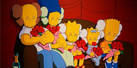 Second Life Marketplace - "kaws x simpson" wall art