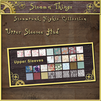Second Life Marketplace - Steampunk Nights Collection Upper Sleeves