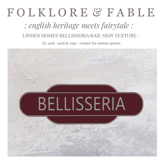 Second Life Marketplace - Linden Home Decor Free Gift Bellisseria Rail ...