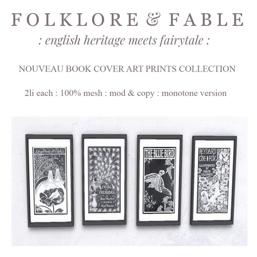 Second Life Marketplace - Folklore & Fable : Free Gift : Nouveau Book ...