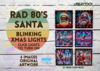 Second Life Marketplace - *uC* Rad 1980's Santa Art Gallery w/ xmas lights