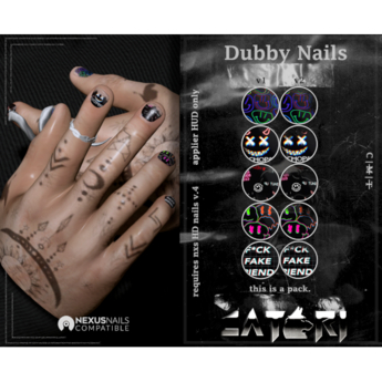 Second Life Marketplace - .catori. HD dubby nails. (add)