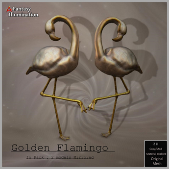 Second Life Marketplace - Golden Flamingo