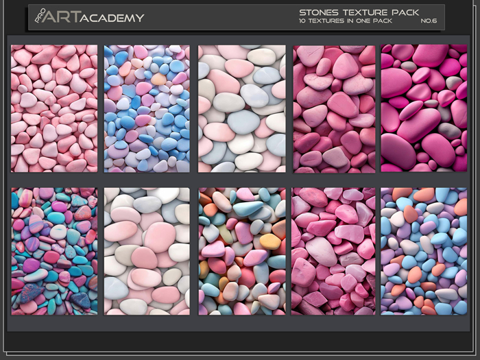 Second Life Marketplace - @PAA - Stones Pack 6