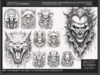 Second Life Marketplace - @PAA - Tattoo Texture Pack 665