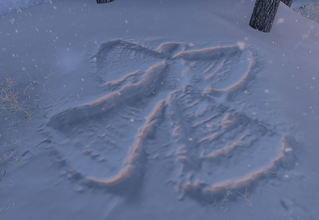 Second Life Marketplace - Animated Snow Angel (Materials Enabled)