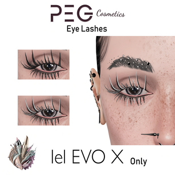 Second Life Marketplace - Peg Cosmetics Jungle Eye Lashes