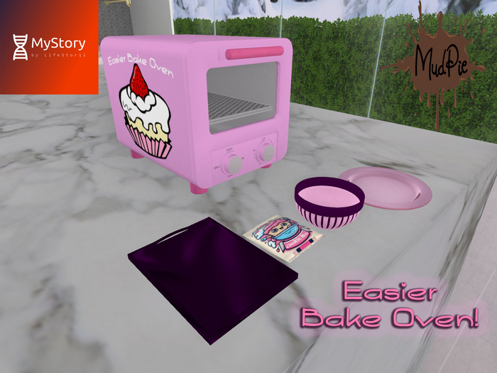 Second Life Marketplace - .:MudPie:. Easier Bake Oven