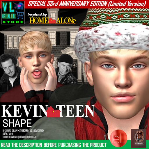 Second Life Marketplace - KEVIN TEEN SHAPE (LIMITED EDITION / HOME ...