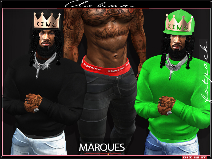 Second Life Marketplace - .:DIZ:.MARQUES-JAKE FATPACK