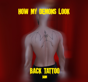 Second Life Marketplace - AIM- How my Demons look ?- Back Tattoo Bom