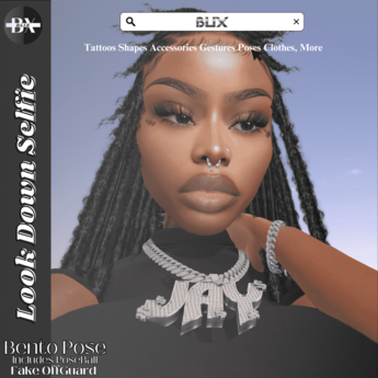 Second Life Marketplace - BLIX: Look Down Selfie Pose