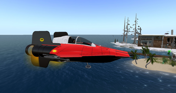 Second Life Marketplace - space wing 3