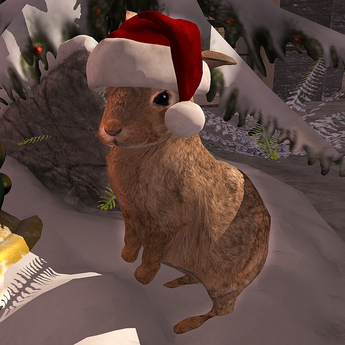 Second Life Marketplace - CJ Santa Mailbox with Santa Bunny