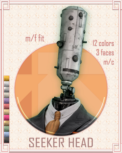 Second Life Marketplace - [KROVA] DEMO SEEKER Head